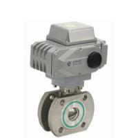 China Straight Through Type Stainless Steel Electricity Drive Vacuum Ball Valve for sale