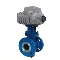 China Stainless Steel High Quality Electric Motorized Dn100 4 Inch Cast Steel Ball Valve for sale