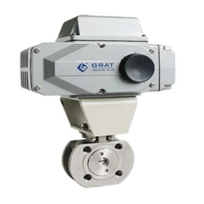 China AC220V DN15-250 Tiny Flow Flange connection Electric Control Valve for sale