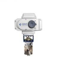 China Stainless Steel Mini Wafer Type Ball Valve IP67 Thread Connection for sale