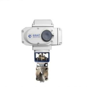 China Stainless Steel Mini Wafer Type Ball Valve IP67 Thread Connection for sale