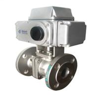 China Stainless Steel Flange Connection  Electrical Control Ball Valve for sale