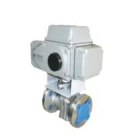 China 3 Way Multi Control Stainless Steel Ball Valve with Electricity Motorized Actuator for sale