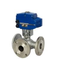 China 3 Way Multi Control Stainless Steel Ball Valve with Electricity Motorized Actuator for sale