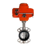 China ATEX/IECEx Explosion-Proof Electric Butterfly Valve SS316/WCB DN50 PN16 4-20mA & Modbus Control for sale