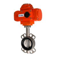 China ATEX/IECEx Explosion-Proof Electric Butterfly Valve SS316/WCB DN50 PN16 4-20mA & Modbus Control for sale