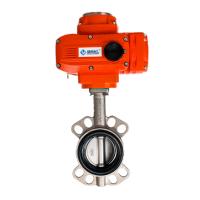 China ATEX/IECEx Explosion-Proof Electric Butterfly Valve SS316/WCB DN50 PN16 4-20mA & Modbus Control for sale