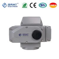China GRAT Quarter-turn Electric Actuator IP68 for Rotary Valve Ball Valve Butterfly Valve 4-20mA Control for sale