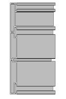 China Aluminium Surface Mounted LED Profile for sale