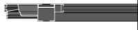China Aluminum Alloy Surface Mounted LED Profile For Double Layers Curtain Lighting 150*100mm for sale