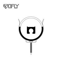 China Waterproof Curved Shape LED Aluminum Profile Surface Mounted LED Profile for sale