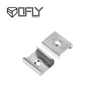 China Round Bottom Aluminium LED Mounting Profile 2m Anodized For Kitchen Living Room for sale