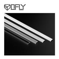 China Round Bottom Aluminium LED Mounting Profile 2m Anodized For Kitchen Living Room for sale