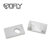 China Square Wall Mounted LED Aluminum Channel Tilt LED Strip Lighting Installation for sale