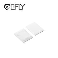 China 25.8*30.8mm LED Aluminum Profile Surface Mounted Milky / Clear / Frosted / Opal Cover for sale