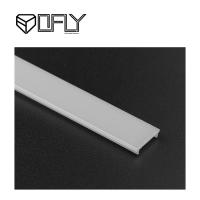 China 25.8*30.8mm LED Aluminum Profile Surface Mounted Milky / Clear / Frosted / Opal Cover for sale