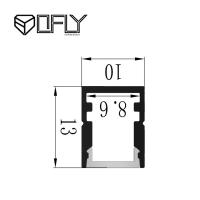 China 10*13mm LED Aluminum Profile Small Size Surface Mounted LED Profiles for sale