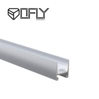 China Anti Glare Aluminium Extrusions For Led Lighting 16mm X 18mm Surface Mounted for sale
