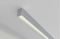 China Anti Glare Aluminium Extrusions For Led Lighting 16mm X 18mm Surface Mounted for sale