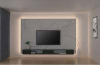 China Anti Glare Recessed Aluminium Led Profile 24mm Anodized Finished for sale