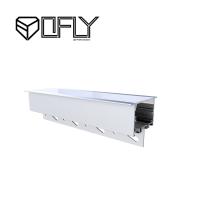 China Opal Recessed Led Strip Lighting Channel 6063 T5 Aluminium Material 65mm X 55mm for sale