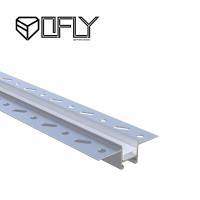 China 17mm Rimless Aluminum Led Profile , Opal Led Strip Light Aluminum Channel for sale