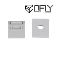 China 56*17mm Plaster LED Channel With Prismatic Cover Anti-Dazzle For LED Strip for sale
