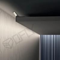 China 35*30mm Customized Length Aluminium LED Profile Living Room Ceiling With Edge Banding for sale