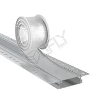 China 99*18mm Plaster LED Profile With Cover , Aluminum LED Channel For LED Strip lighting for sale