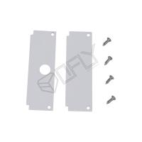 China 99*18mm Plaster LED Profile With Cover , Aluminum LED Channel For LED Strip lighting for sale