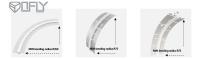 China 6063 T5 Aluminium Alloy Bendable Drywall Plaster LED Profile 70x15mm Oblong Anodized for Frameless Wall Light for sale