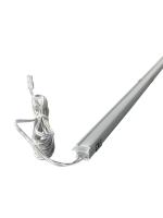 China Can be freely cropped Recessed LED Profile for Kitchen Decoration 6063 T5 Aluminum Alloy 10*10mm Anodized Finish 1-3m Length for sale
