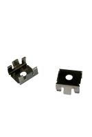 China Can be freely cropped Recessed LED Profile for Kitchen Decoration 6063 T5 Aluminum Alloy 10*10mm Anodized Finish 1-3m Length for sale