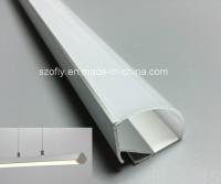 China 6063-T5 Aluminum Suspended LED Profile with Customizable Length and Heat Dissipation for LED Pendant Light for sale