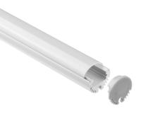 China 6063 T3-T8 Aluminum Alloy Suspended LED Profile with Anodized Surface and Customizable Length for sale