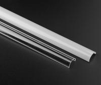 China 6063 T3-T8 Aluminum Alloy Suspended LED Profile with Anodized Surface and Customizable Length for sale