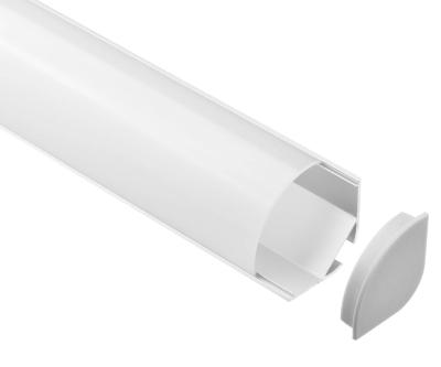 China 6063 T5 Aluminum Alloy Suspended LED Profile 29.7mm x 29.7mm with Heat Dissipation for sale