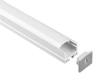 China 6063 T5 Aluminum Alloy Suspended LED Profile with Anodized Surface and Customizable Length for Indoor Lighting for sale