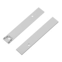 China High Quality 6063 T3-T8 Aluminium Alloy LED Profile with Anodized Surface and Customized Length for Dry Wall Lighting for sale