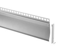 China High Quality 6063 T3-T8 Aluminium Alloy LED Profile with Anodized Surface and Customized Length for Dry Wall Lighting for sale