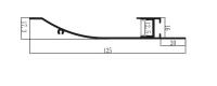 China High Quality 6063 T3-T8 Aluminium Alloy LED Profile with Anodized Surface and Customized Length for Dry Wall Lighting for sale