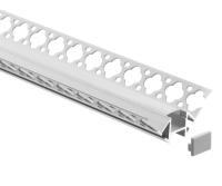China Trimless Aluminum LED Profile with 6063 T3-T8 Aluminum Alloy Anodized Surface Finishing and Customized Length Options for sale