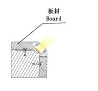 China Trimless Aluminum LED Profile with 6063 T3-T8 Aluminum Alloy Anodized Surface Finishing and Customized Length Available for sale