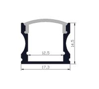 China Anodized 6063 T5 Aluminum Alloy LED Aluminum Profile with Customized Length for Recessed LED Channel for sale