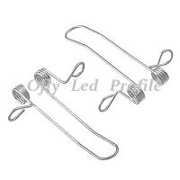 China 6063 T3-T8 Aluminum Alloy Recessed LED Profile with Anodized Finish and Customized Length Options for sale