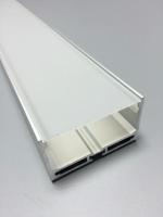 China 6063 T5 Aluminum Alloy Recessed LED Profile with Customized Length for Optimal Heat Dissipation for sale