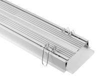 China Large Size 117*35mm Recessed LED Profile with 6063 T3-T8 Aluminum Alloy and Anodized Surface for sale