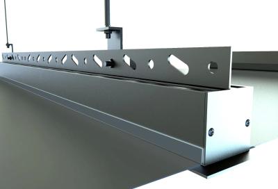 China 6063 T3-T8 Aluminum Alloy Recessed LED Profile with Anodized Surface and Customized Length for LED Strip Housing for sale