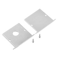 China 6063 T3-T8 Aluminum Alloy Recessed LED Profile with Anodized Surface and Customized Length Options for sale