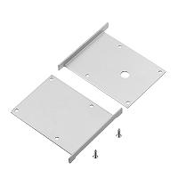 China 6063 T3-T8 Aluminum Alloy Recessed LED Profile with Anodized Surface and Customized Length for Indoor Lighting for sale